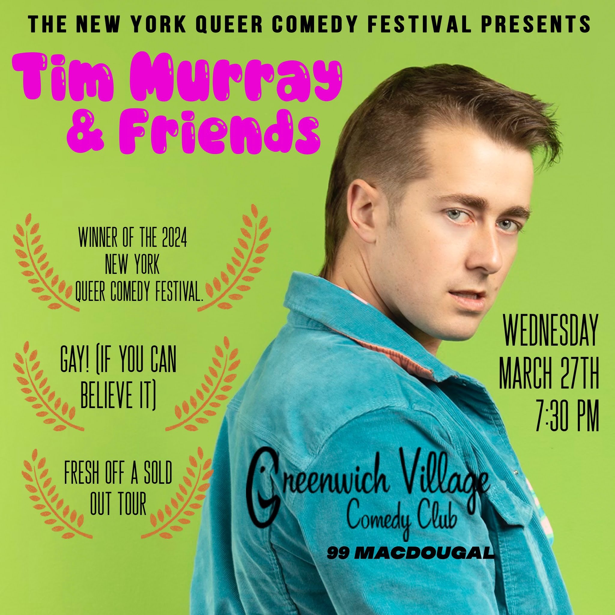 LGBTQ - Greenwich Village Comedy Club